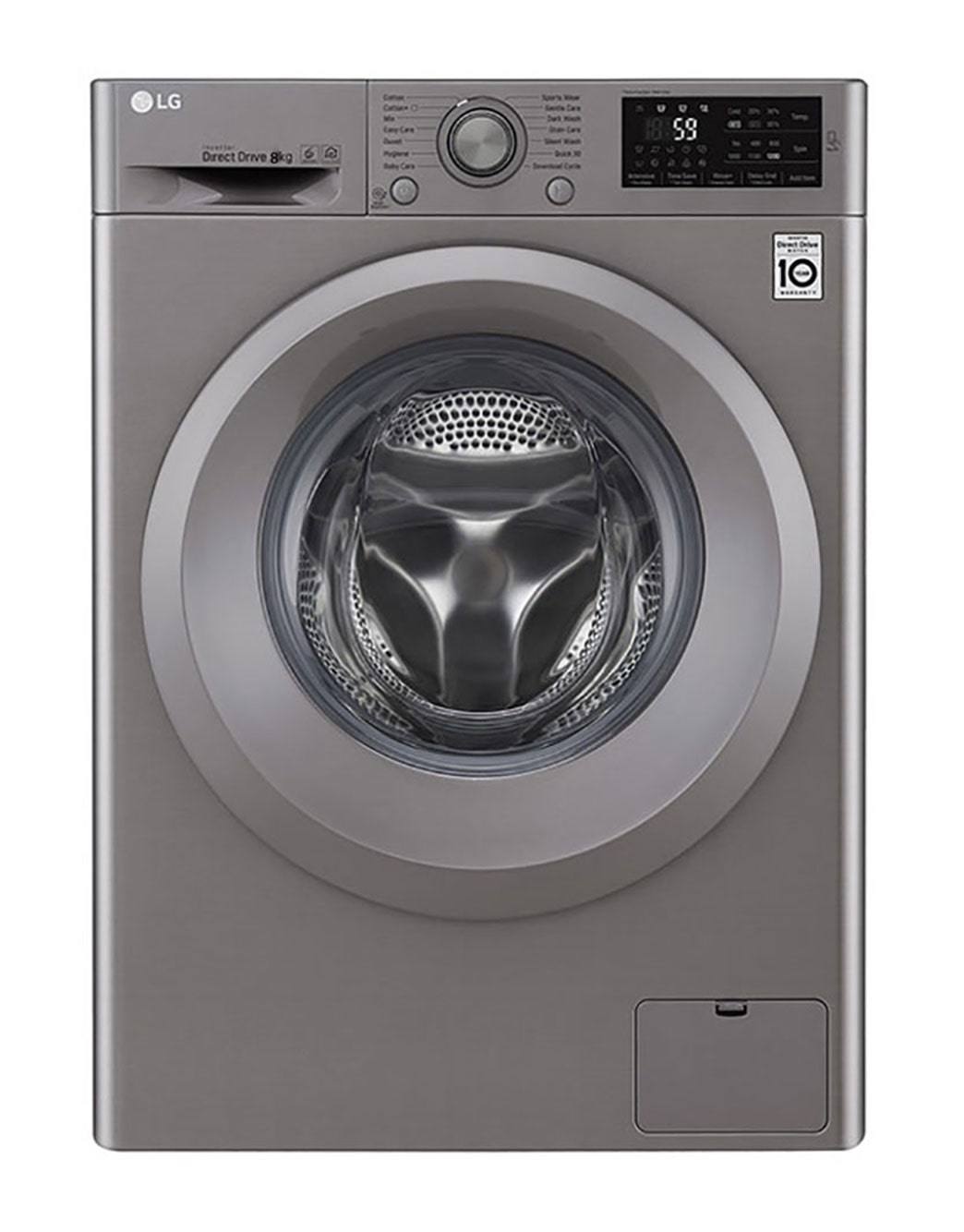 LG 7KG Front Load (Wash Only) Washing Machine - F2J5NNP7S
