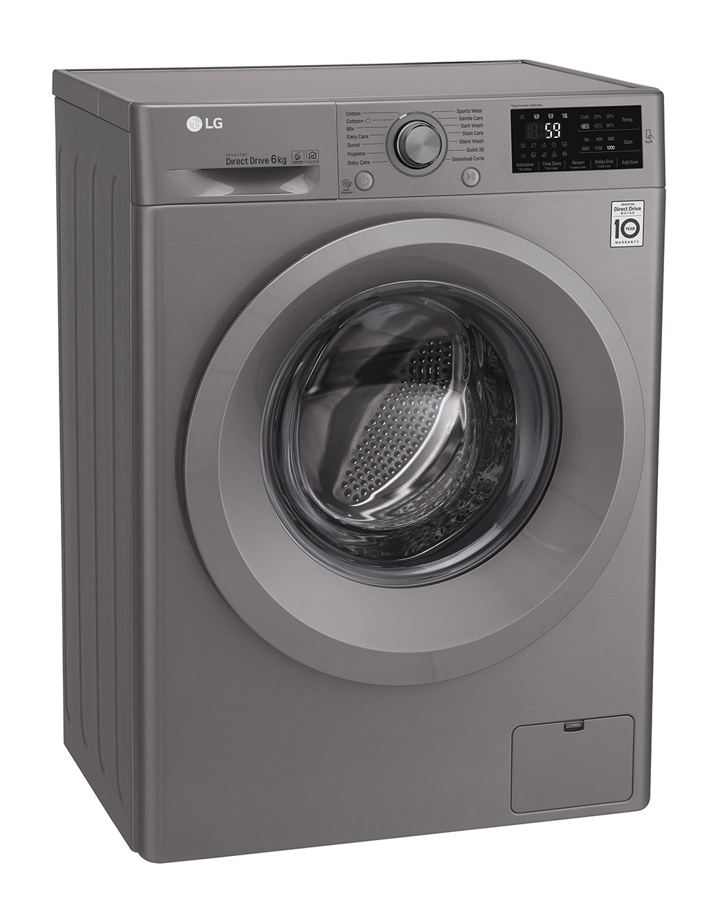 LG 6KG Front Load (Wash Only) Washing Machine - F2J5NNP7S