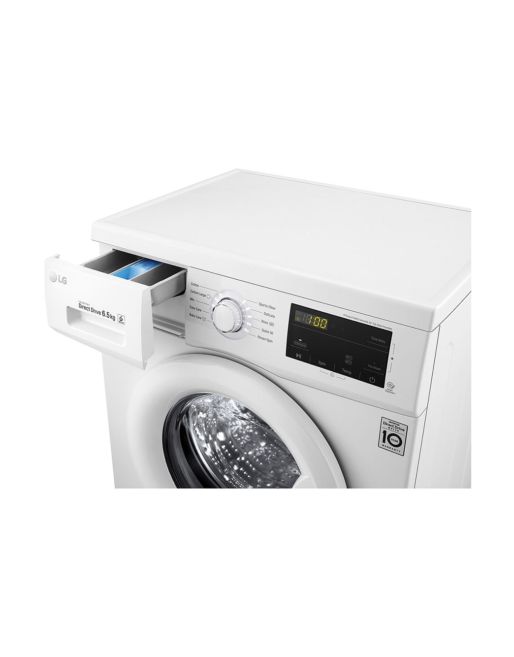LG Front Load (Wash Only) Washine Machine 6.5kg - FH2J3WDNP0