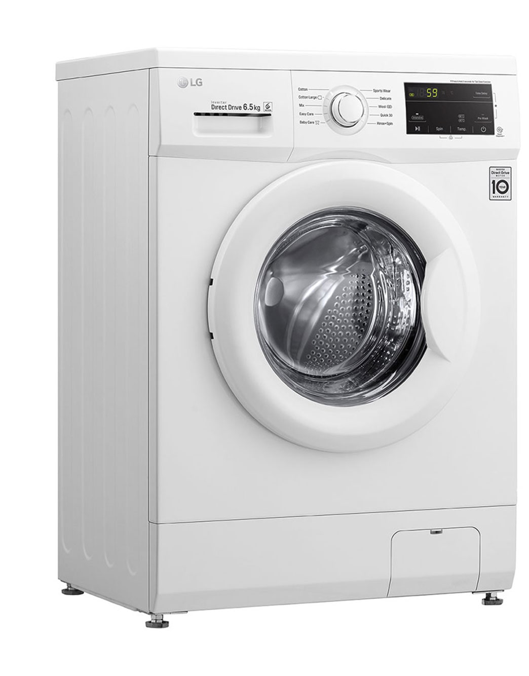 LG Front Load (Wash Only) Washine Machine 6.5kg - FH2J3WDNP0
