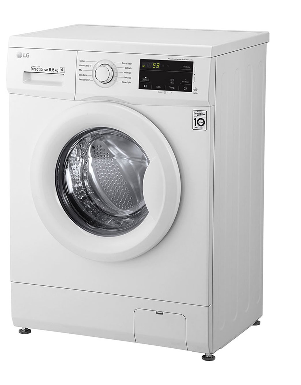 LG Front Load (Wash Only) Washine Machine 6.5kg - FH2J3WDNP0