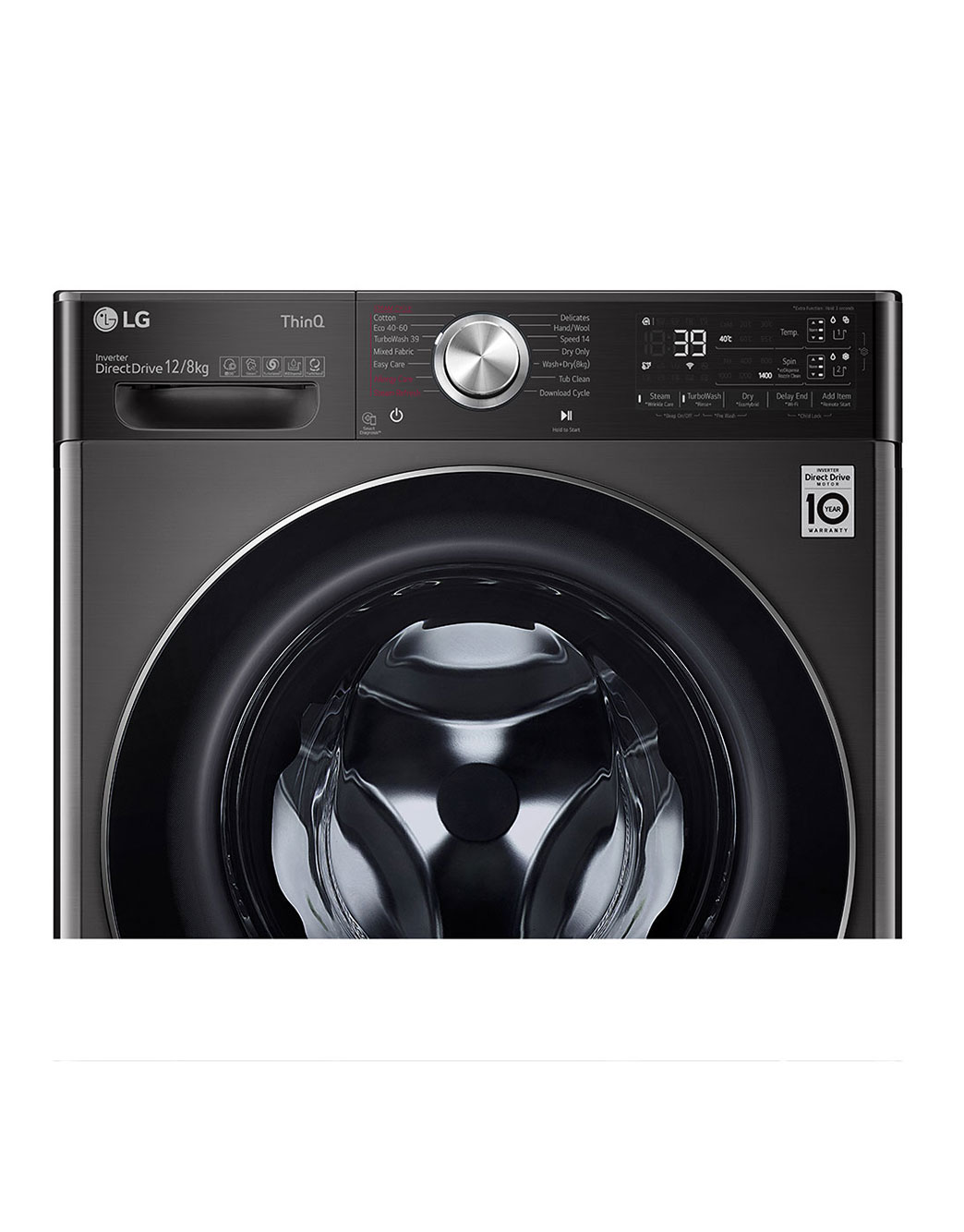 LG 12/8kg Washing Machine with AI DD technology | LG Africa
