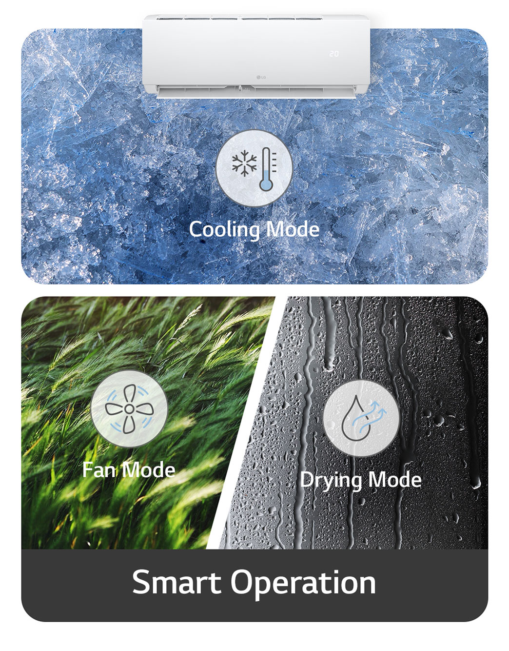 LG JETCOOL 2HP Fast cool Split AC - S4-C12TZCAA |LG AFRICA