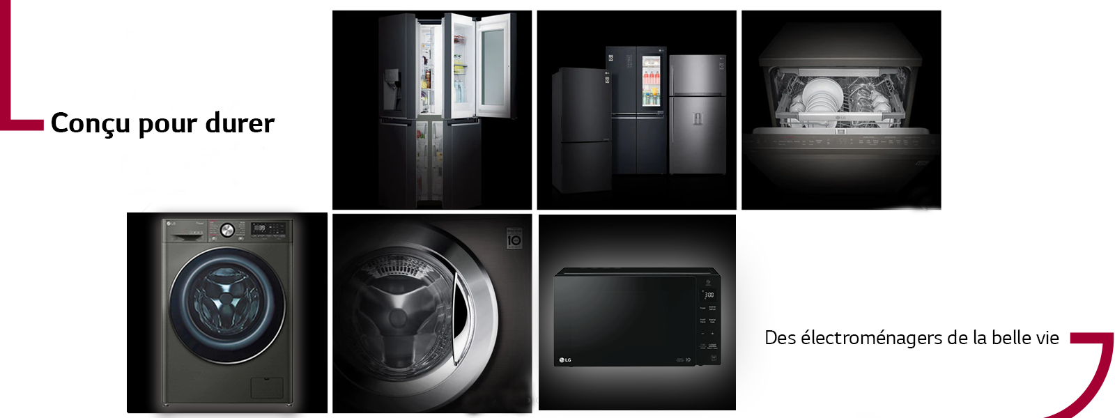 Électroménager - Lave-linge, Réfrigérateurs, Micro-Ondes | LG Afrique