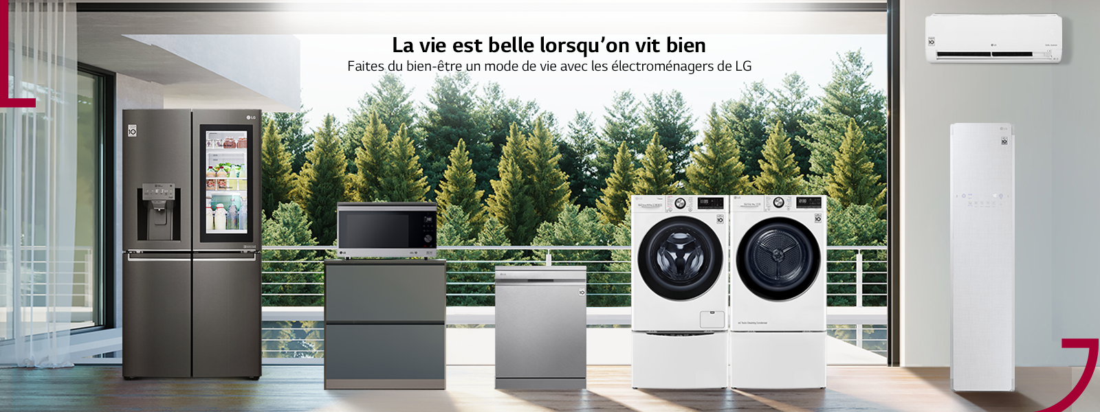 Électroménager - Lave-linge, Réfrigérateurs, Micro-Ondes | LG Afrique