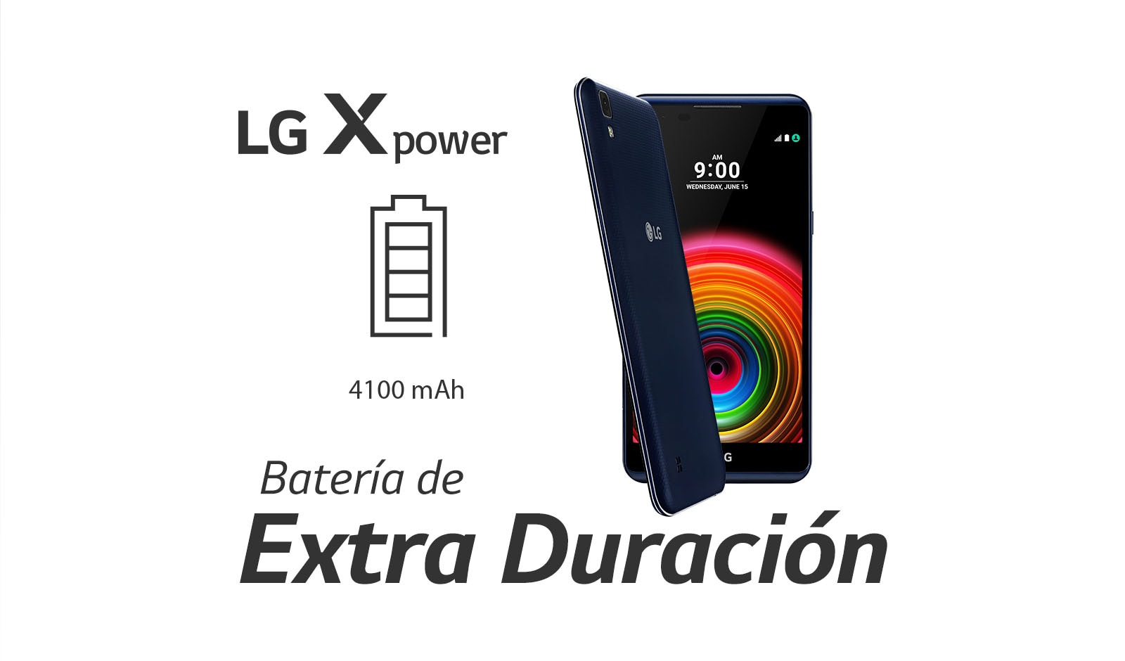 Smartphone LG XPower | Cámara de 13MP | LG Argentina