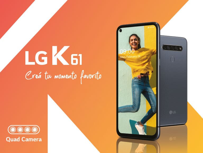 LG K61 Quad CAM