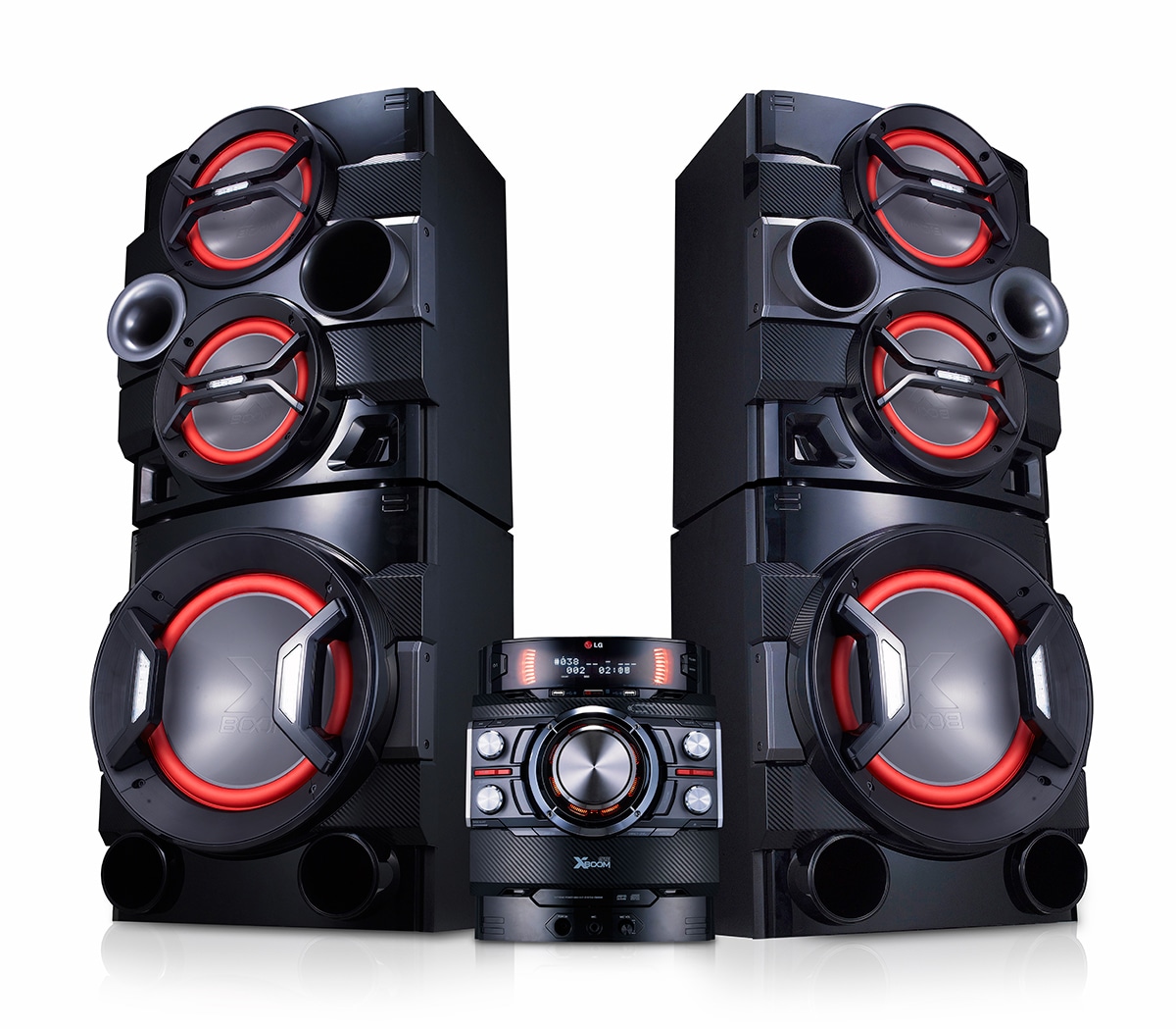 LG Minicomponente Hi-Fi 2300W | Smart DJ, Led X Flash