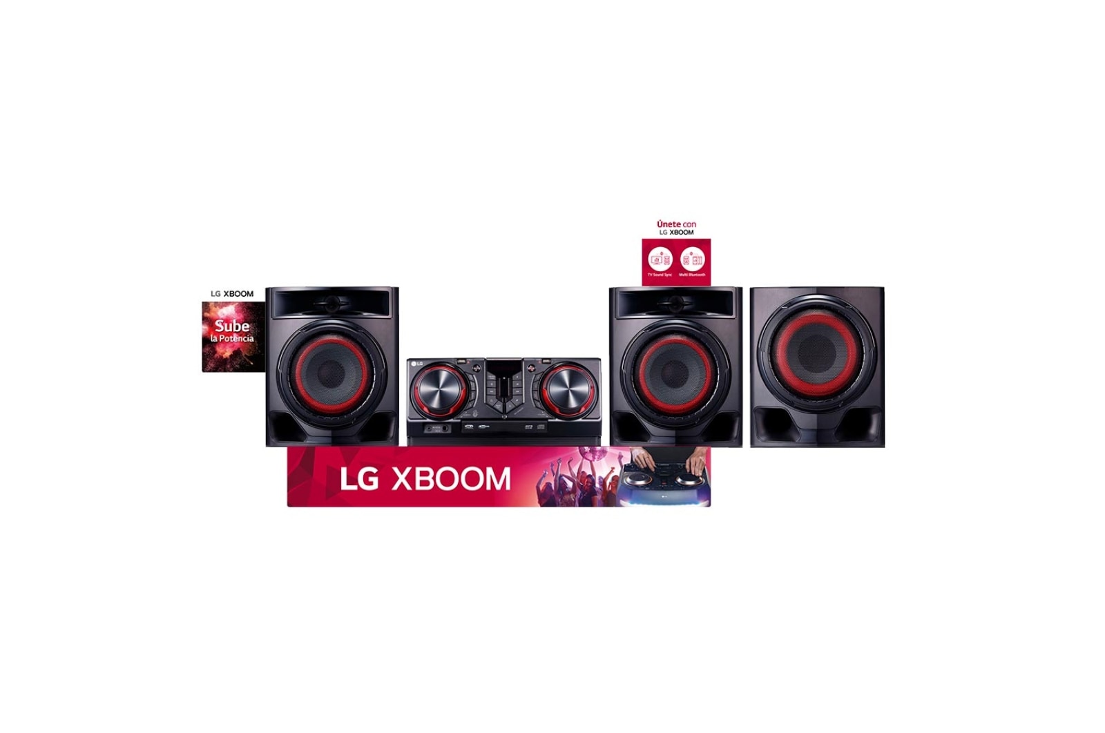 Minicomponente LG Karaoke Star | Función Karaoke | Audio LG