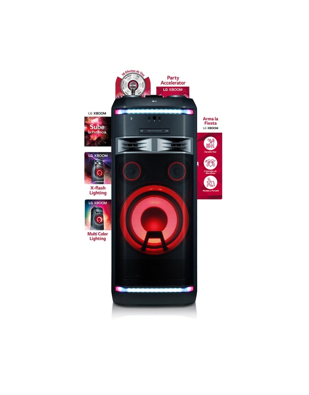 LG One Body 1800w, Woofer 12'' | LG Electronics AR