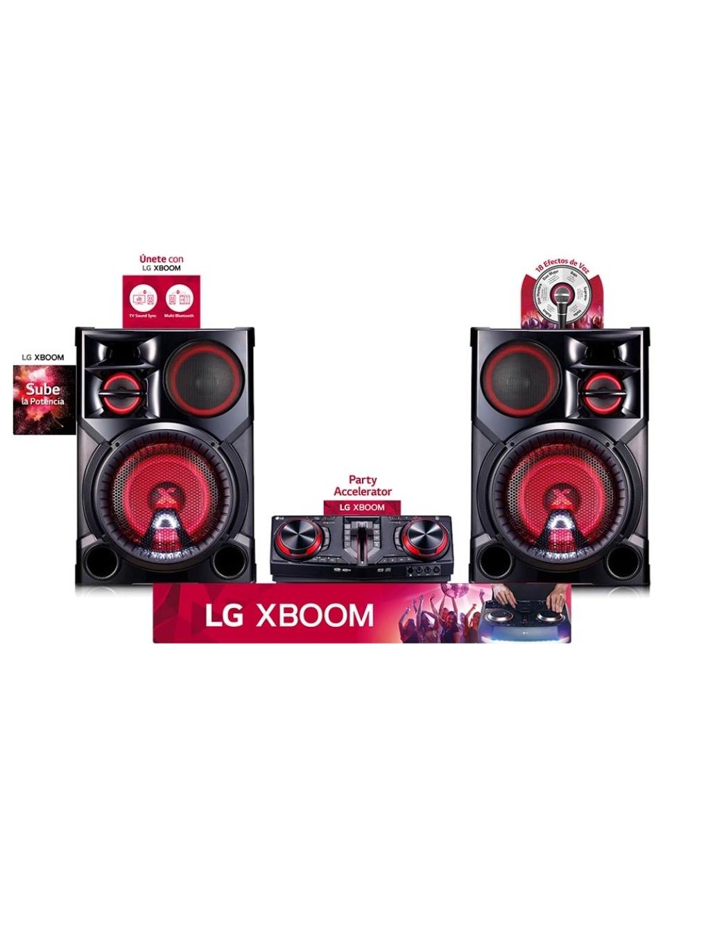 LG Minicomponente 3500w | LG Argentina