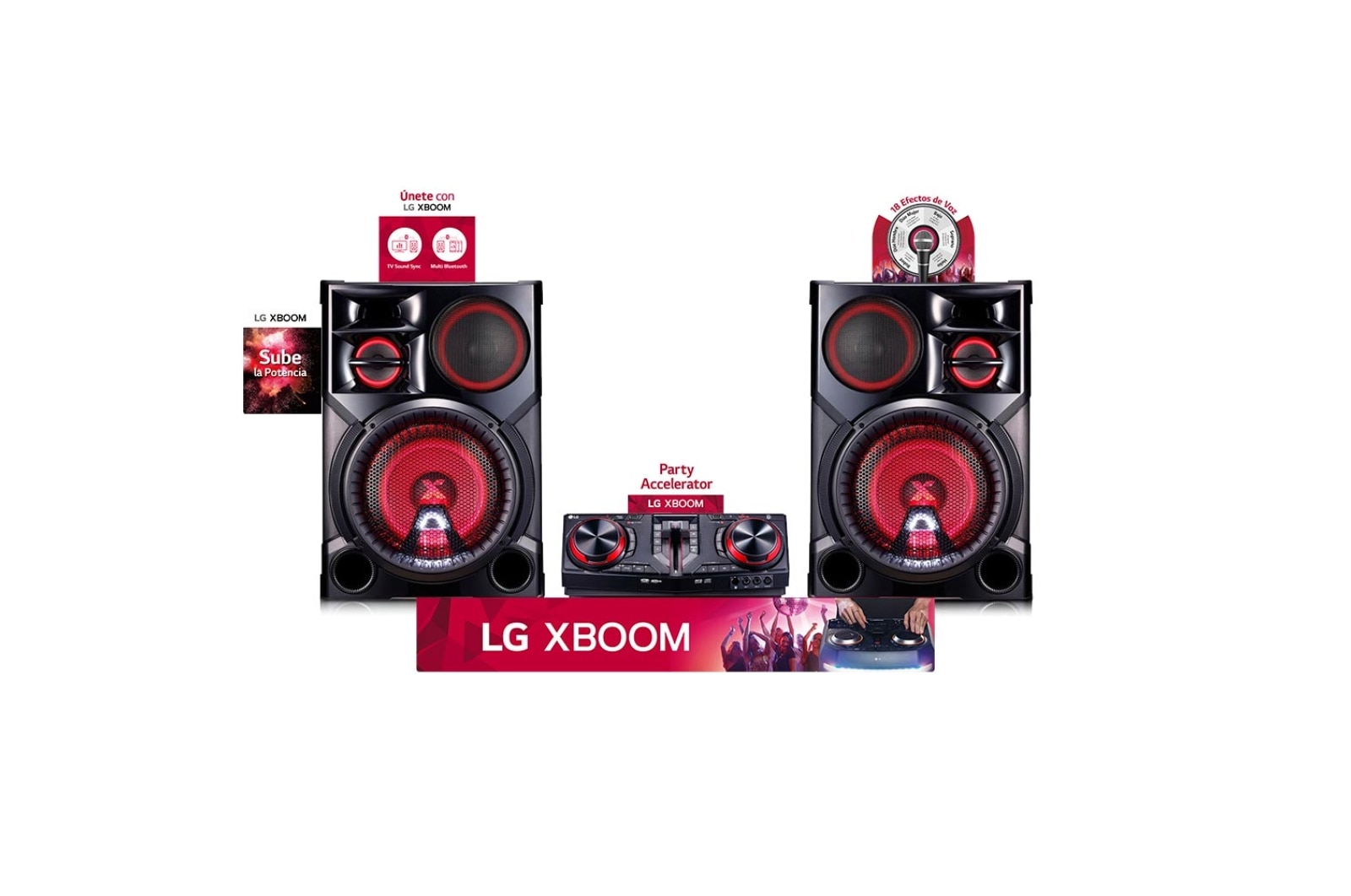 LG Minicomponente 3500w | LG Argentina