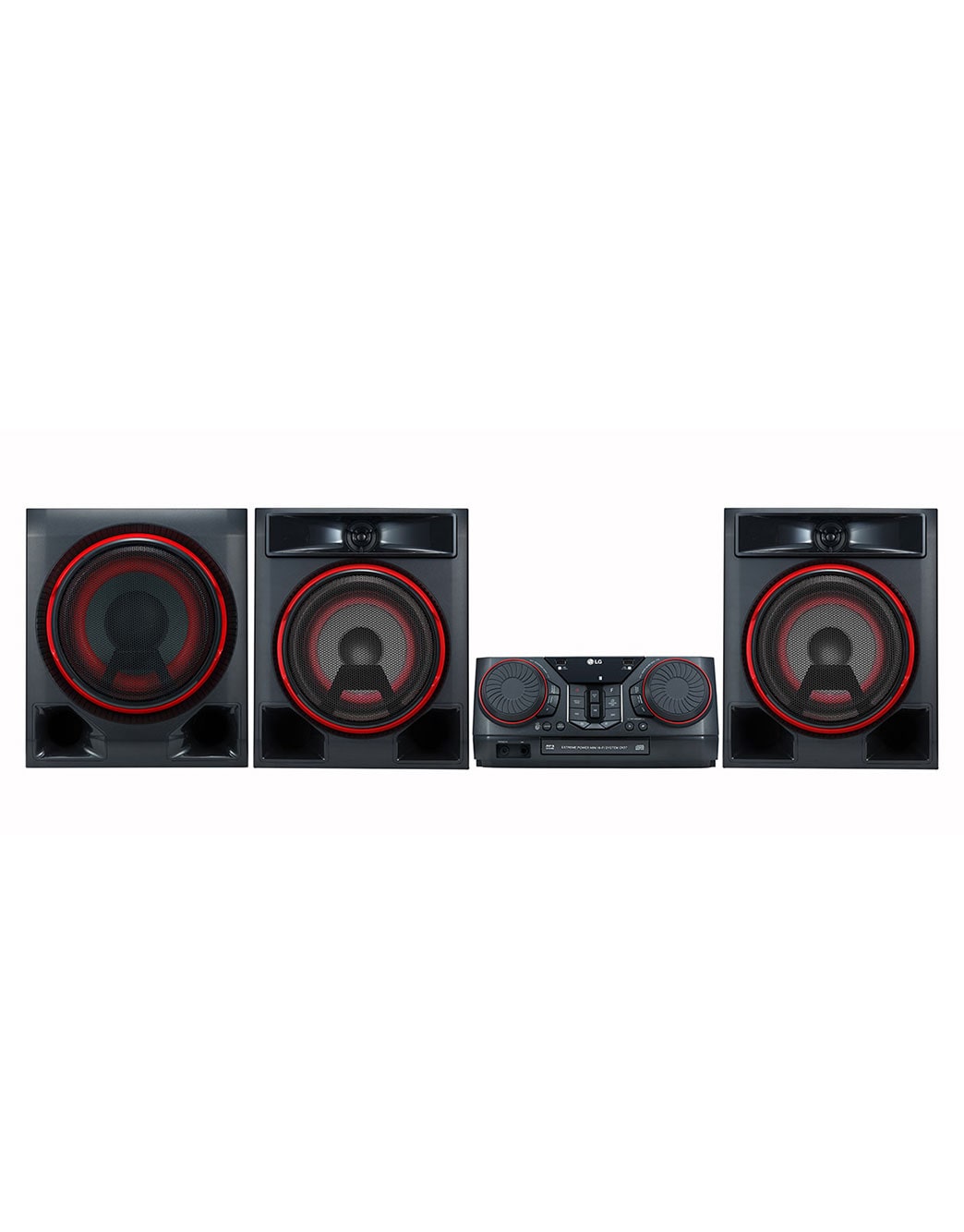 Minicomponente LG XBOOM CK57 │ 1100 W │ Multi Bluetooth │ Karaoke Star ...