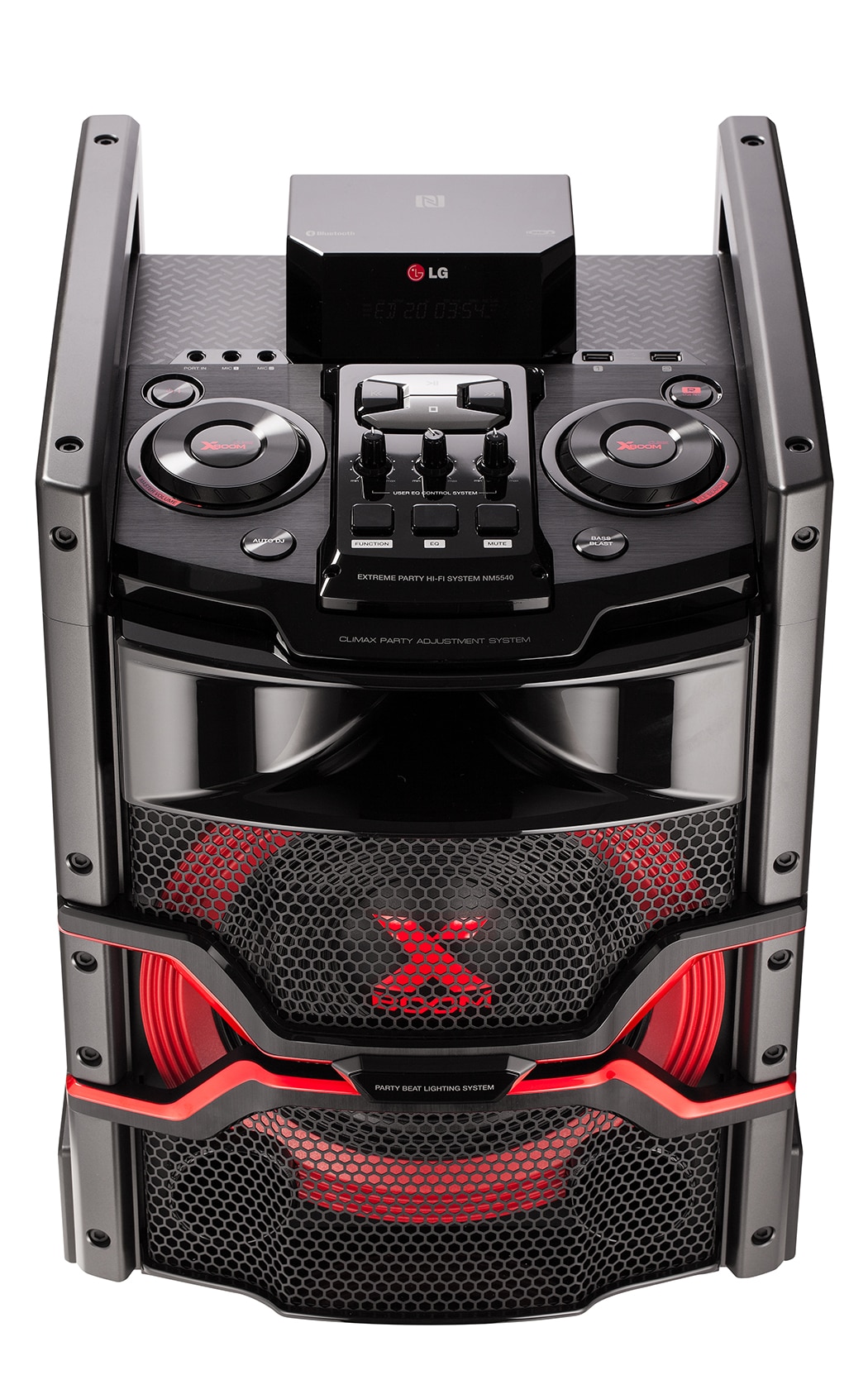 LG Mini Audio Hi-Fi 330W | Bluetooth, Iluminación Led