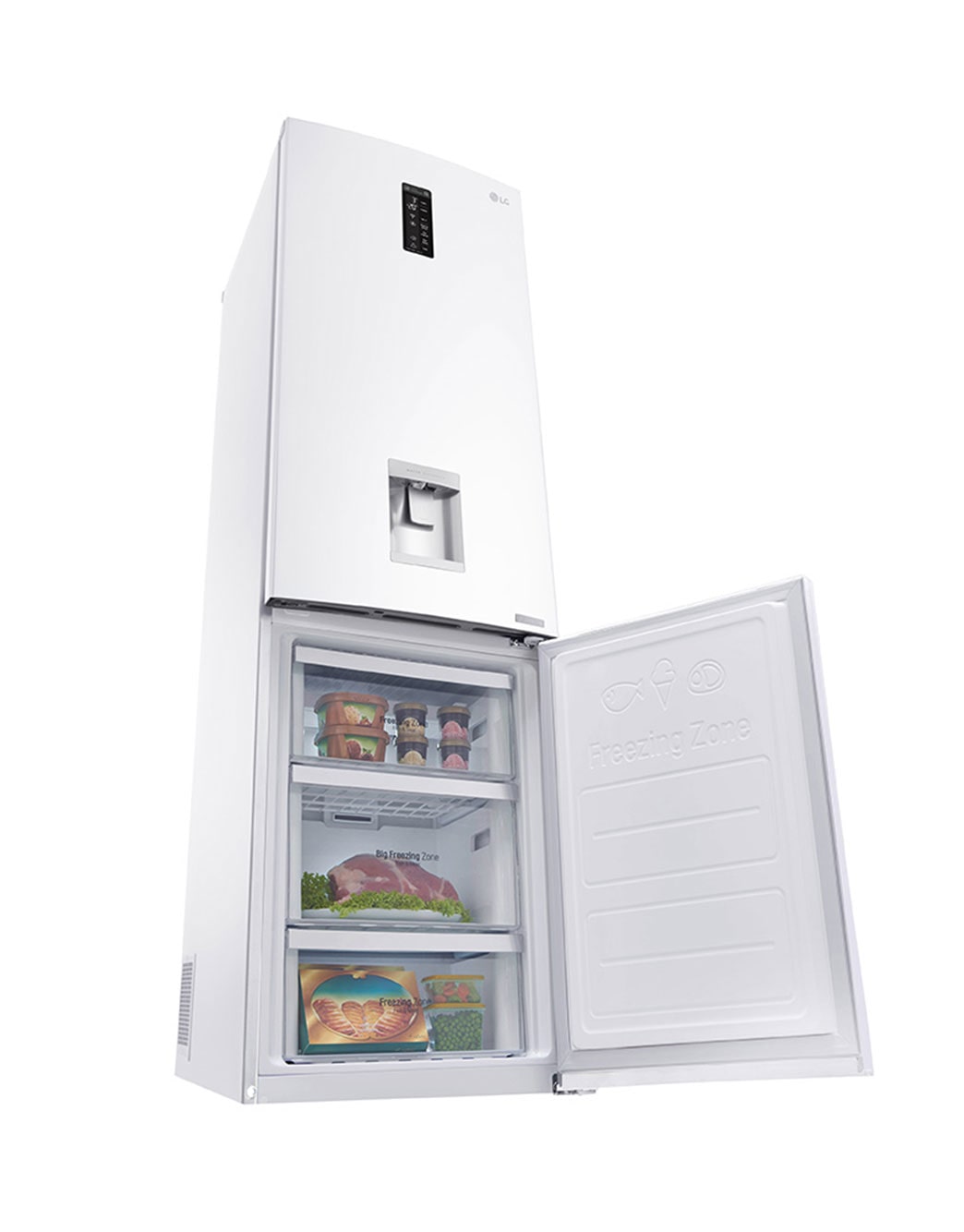 Heladera LG con Freezer Abajo | LG Fresh Balancer