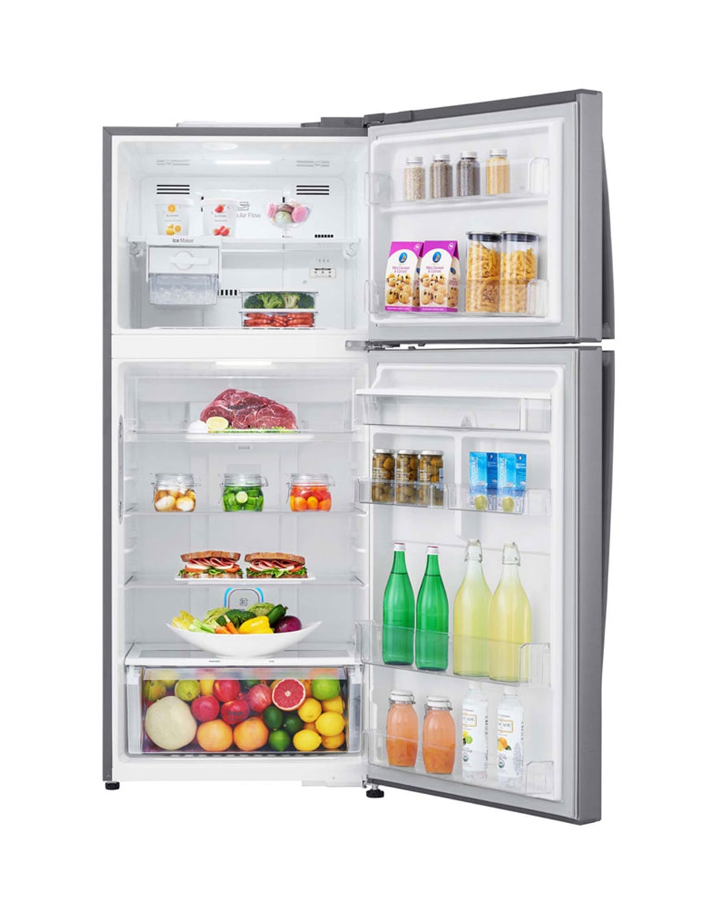 Heladera LG con Freezer Arriba | Heladera con Filtro de Olores