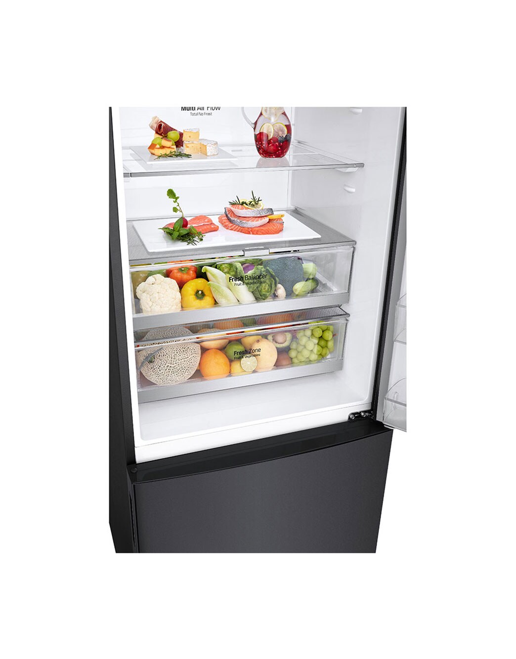 Heladera LB45SPT con Frezeer Abajo 500lts | LG AR