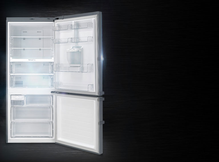 Heladera Quantum B freezer inferior 545 litros - Acero Inoxidable con ...