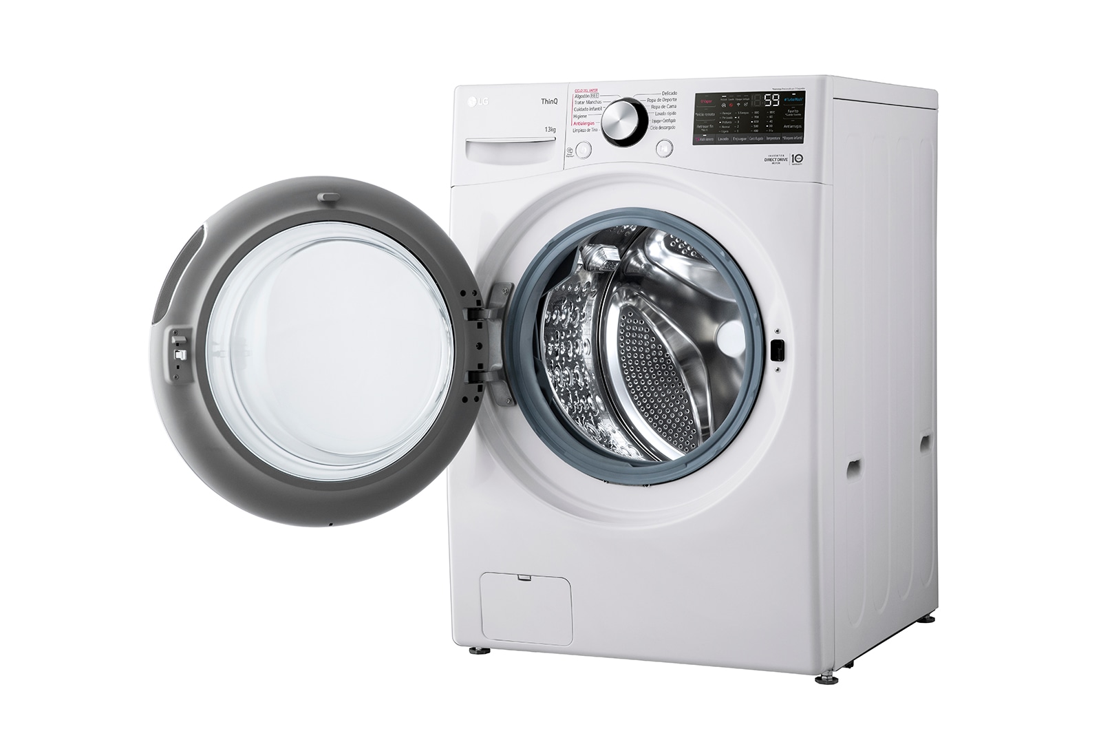 Lavarropas carga frontal 13 KG │ Blanco │ Inverter Direct Drive │ AI DD ...