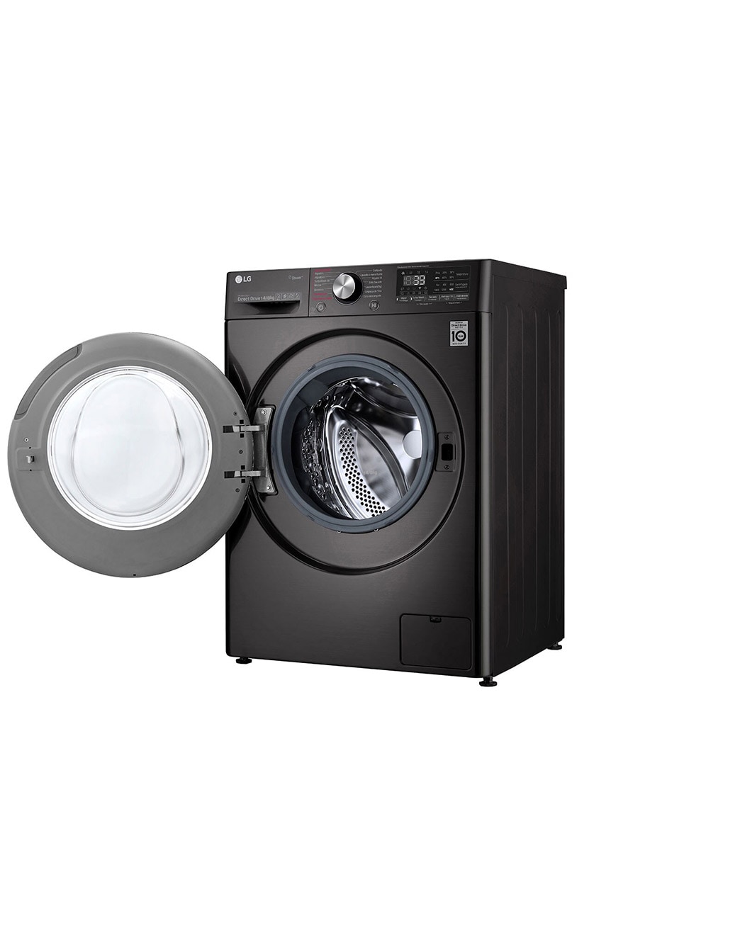 Lavasecarropas carga frontal 13/8 KG │ Negro │ Inverter Direct Drive │ AI DD │ ThinQ | LG AR