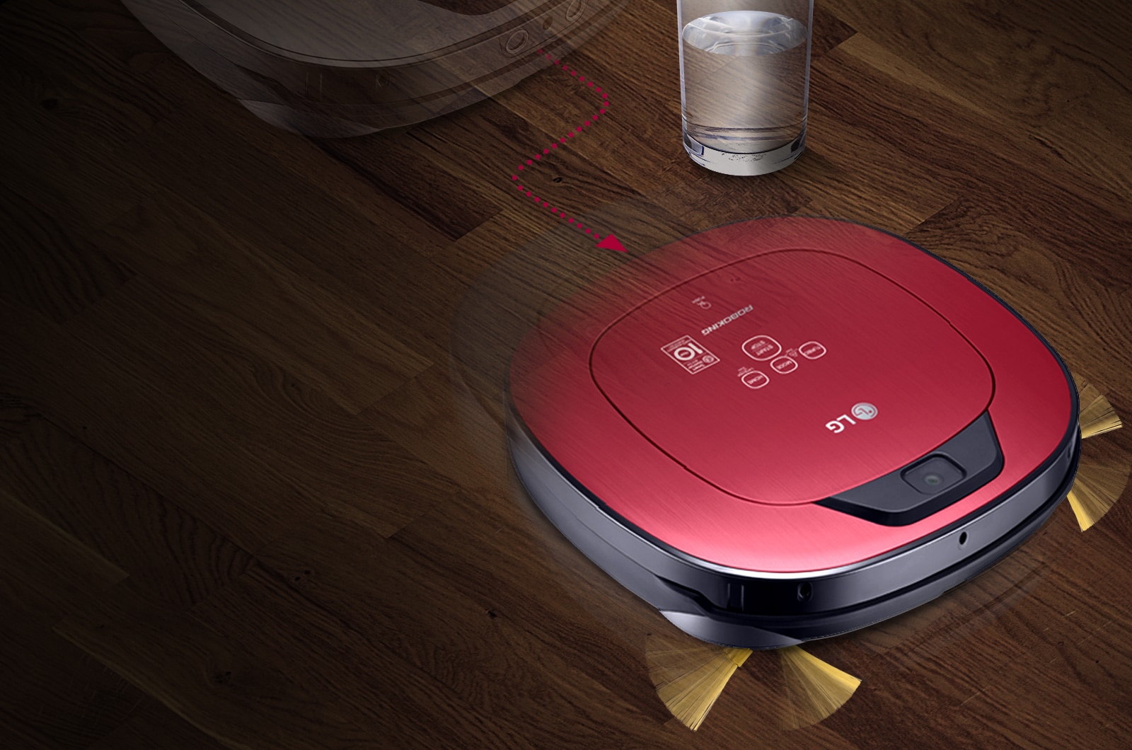 LG Robot Vacuum Cleaner | VR66801VMIP Roboking | LG Australia