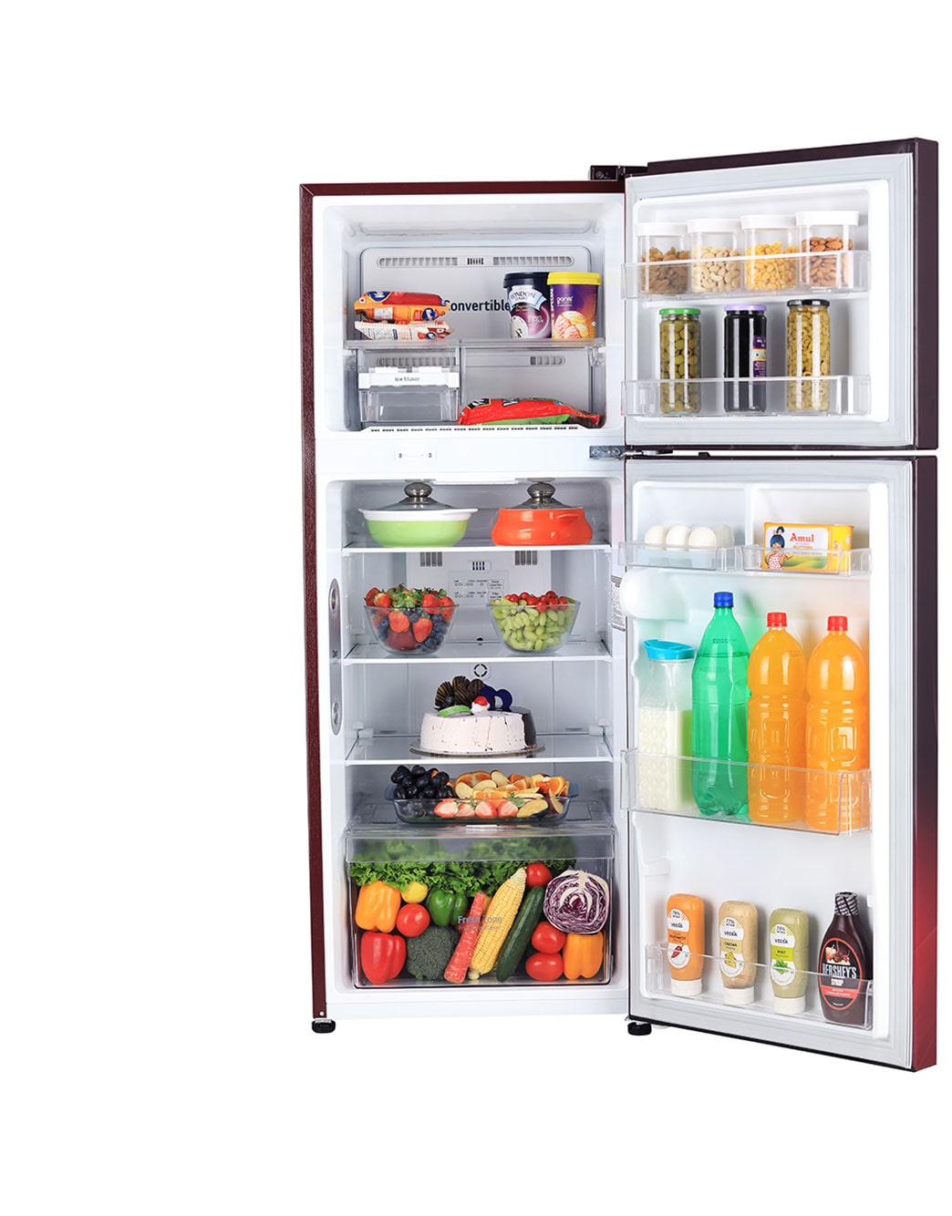 LG GL-G252RPBB 260 ltr 2 Star Double Door refrigerator Price and Features