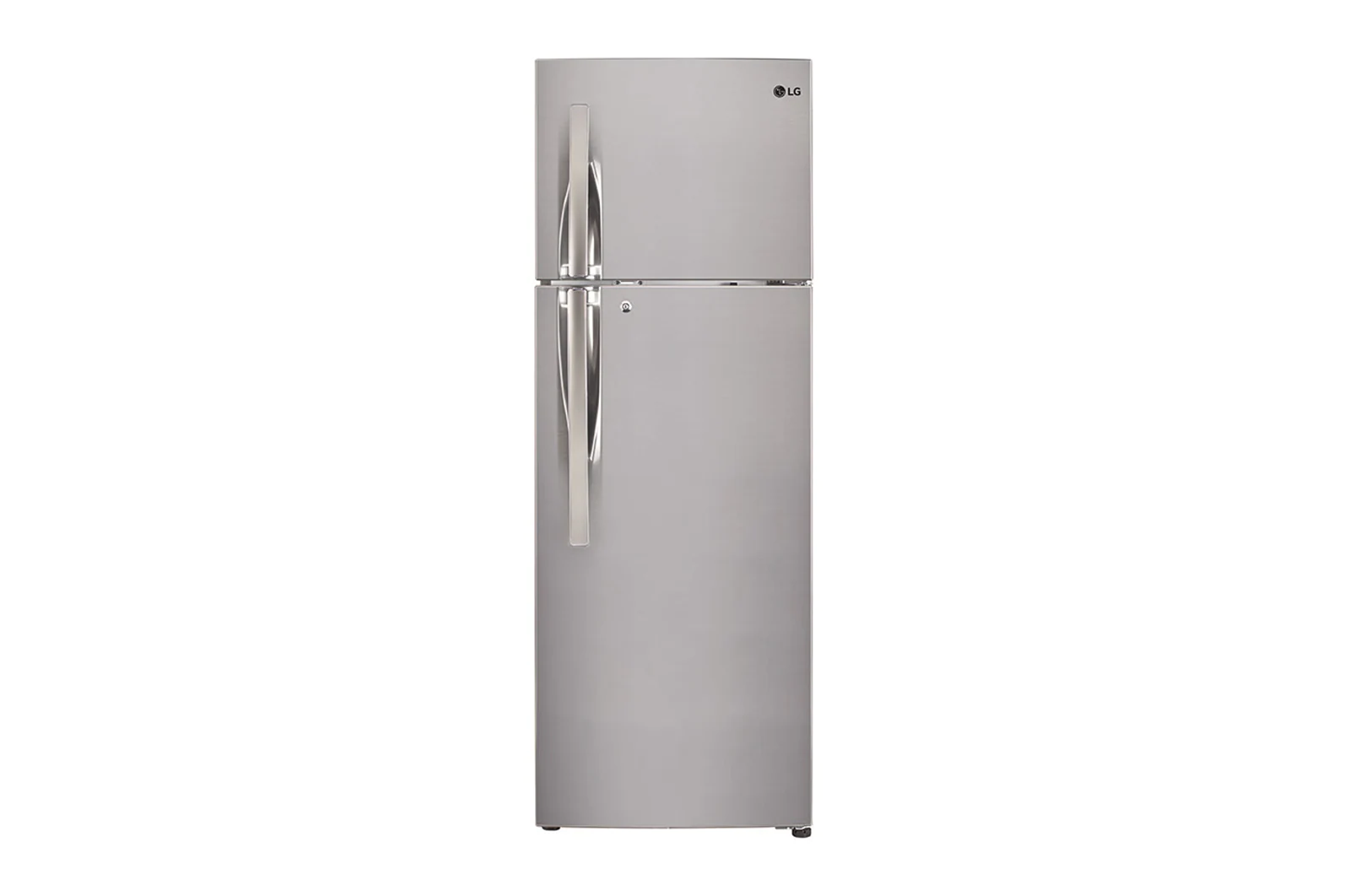 308L Top Freezer with DoorCooling+™ in Steel | LG BD