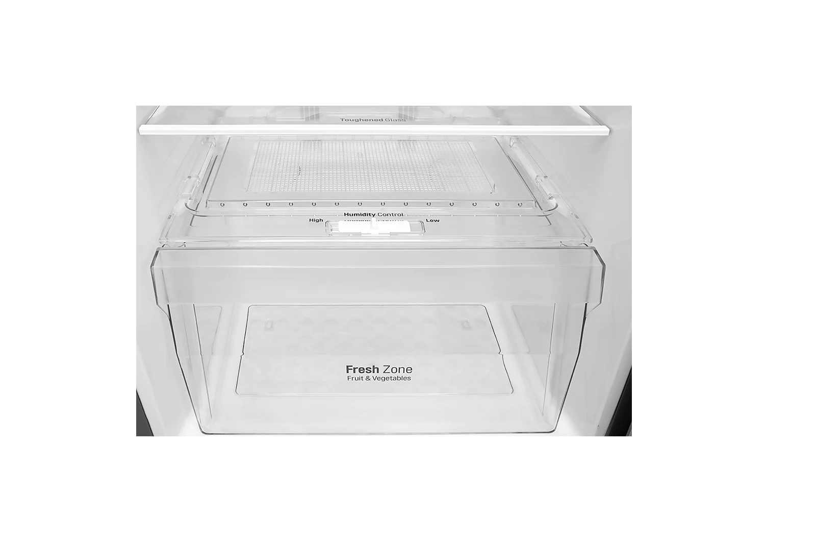 308L Top Freezer with DoorCooling+™ in Steel | LG BD