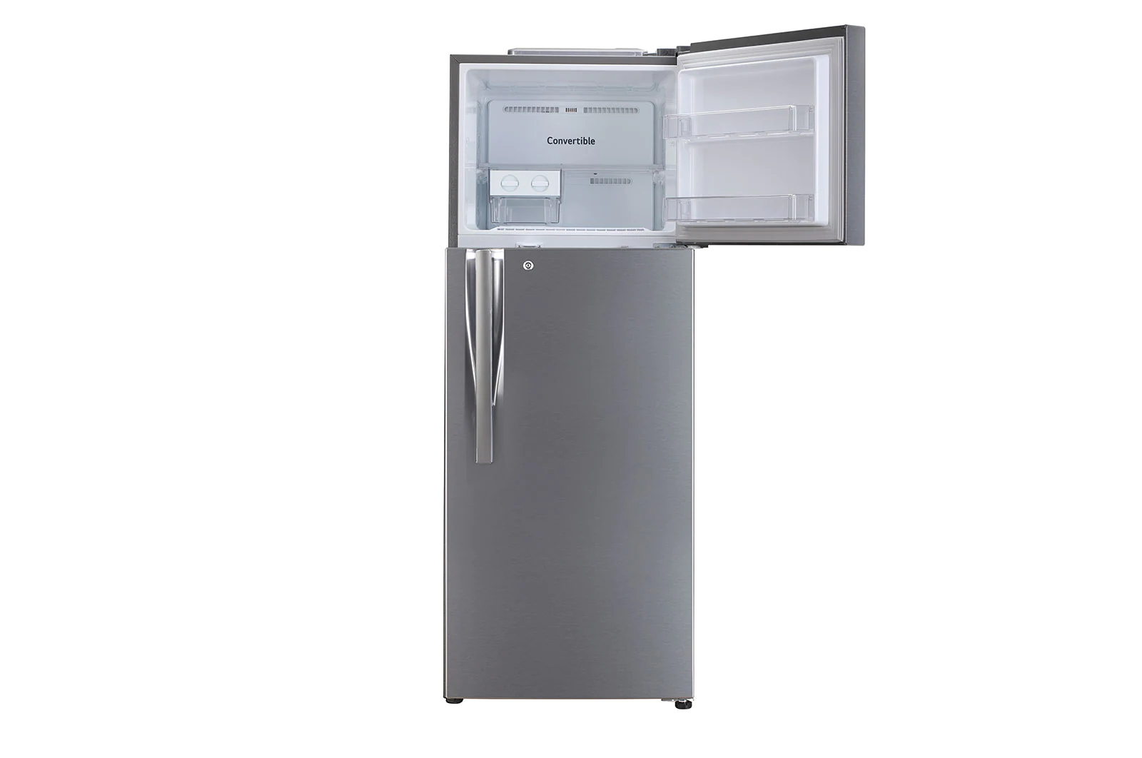 335L Top Freezer with Multi Air Flow in Steel | LG BD
