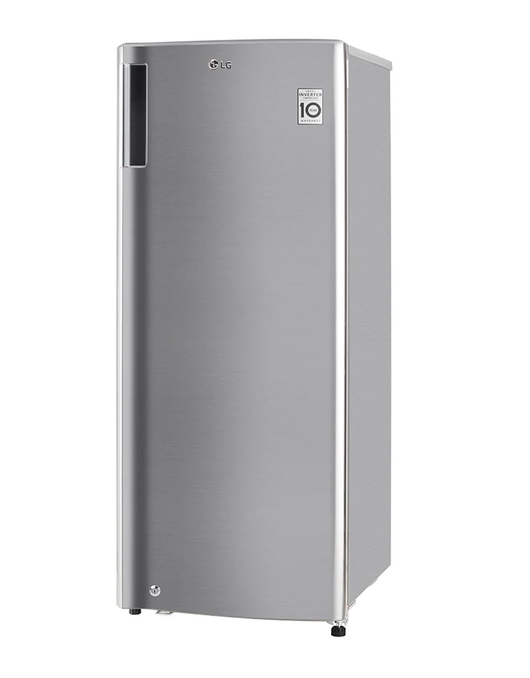 171L One Door Fridge with Vertical Freezer in Steel | LG BD