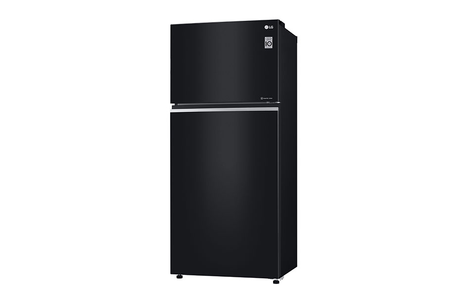 506L Top Freezer with DoorCooling+™ in Black Mirror | LG BD