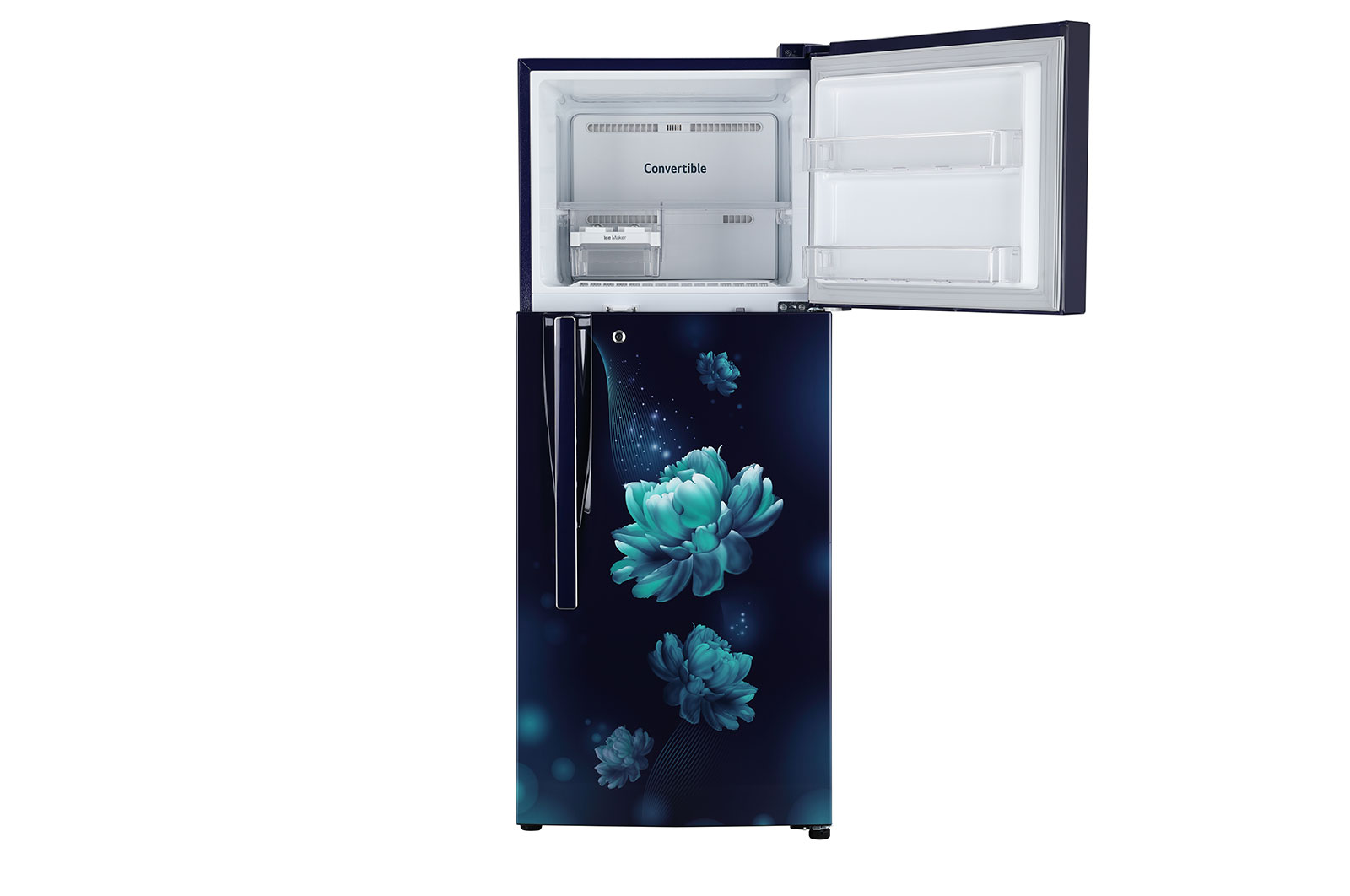 260L Top Freezer with Smart Diagnosis™ in Blue Charm | LG BD