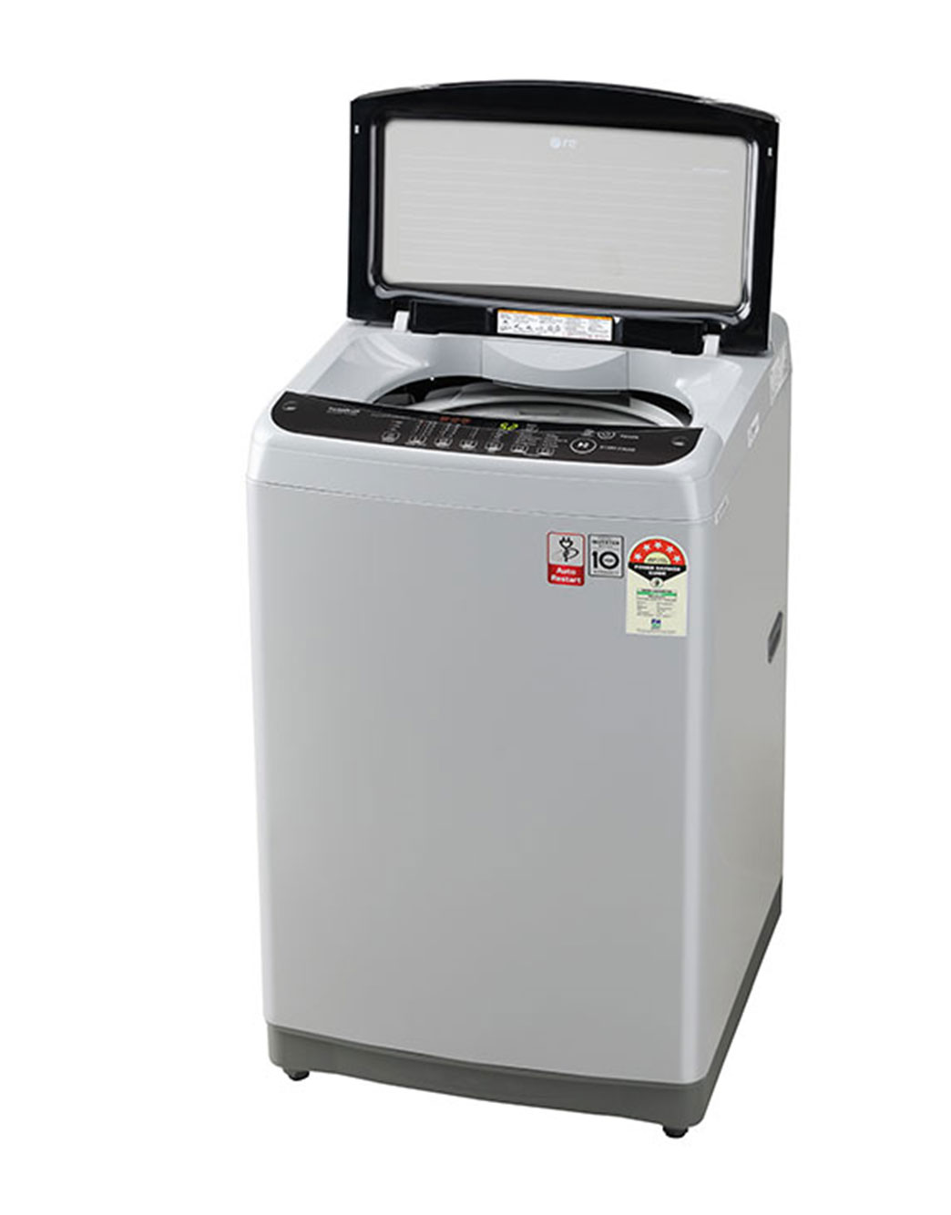 7KG Smart Inverter Top Load Washing Machine, Silver | LG BD