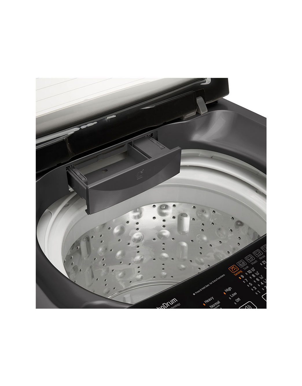 LG Top Load Washing Machines | T2109VSAB 9KG, Black | LG SG