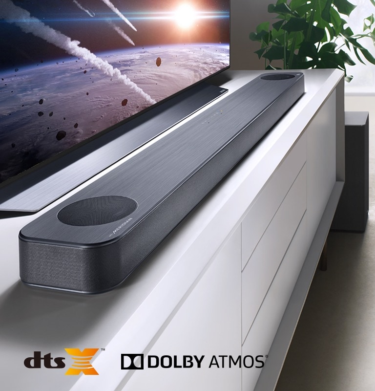 LG SL8YG Dolby Atmos™ Soundbar | Meridian Technology | 3.1.2ch 440W ...