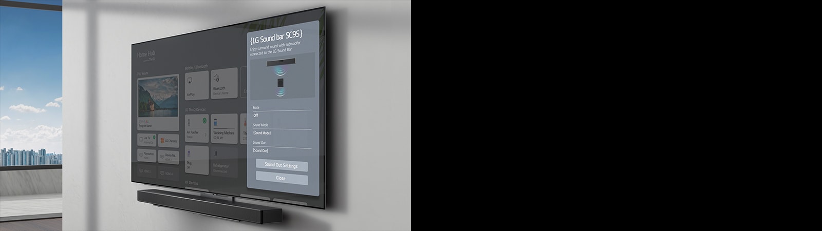 PDP Barre de son LG SC9S | LG Belgium