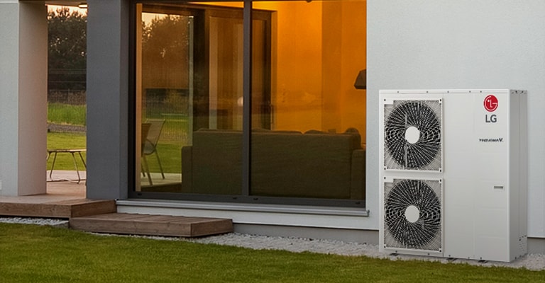 Therma V Monobloc Pompe à chaleur air/eau (AWHP) | CVC | Business | LG Belgique