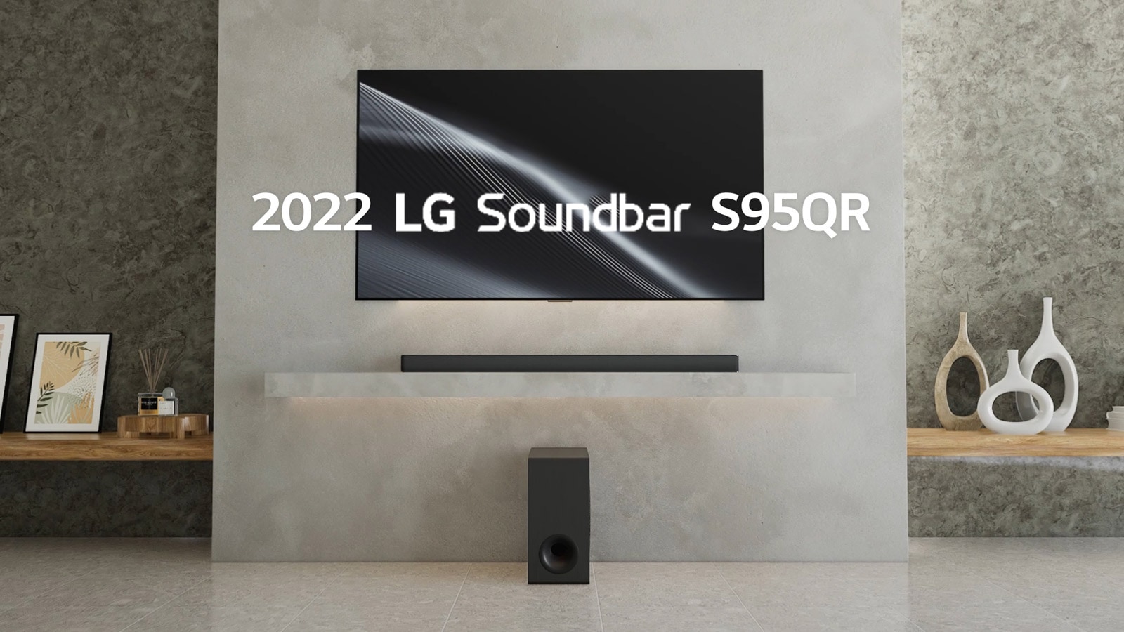 Саундбар S95QR PDP на LG | LG България