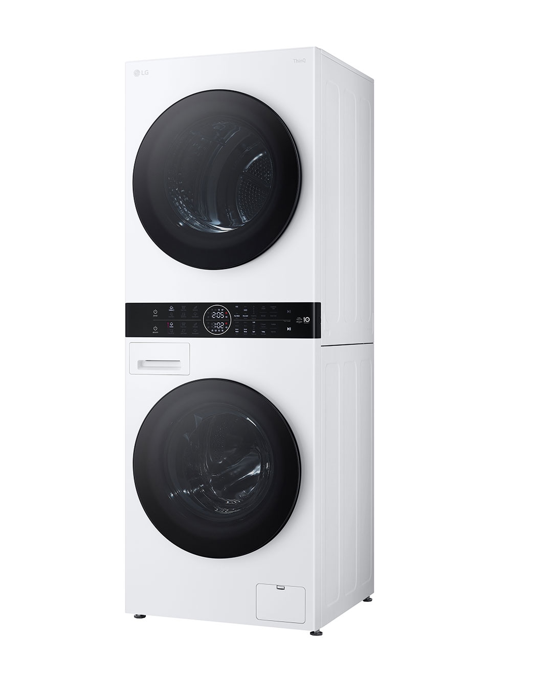 LG WashTower 12/10 кг, Steam WT1210BBF | LG BG