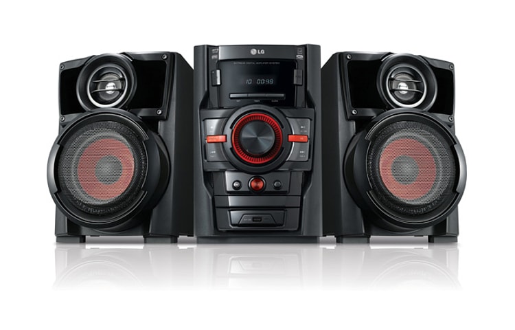 LG Mini System com potência de 120W RMS, função Auto DJ e entrada USB ...