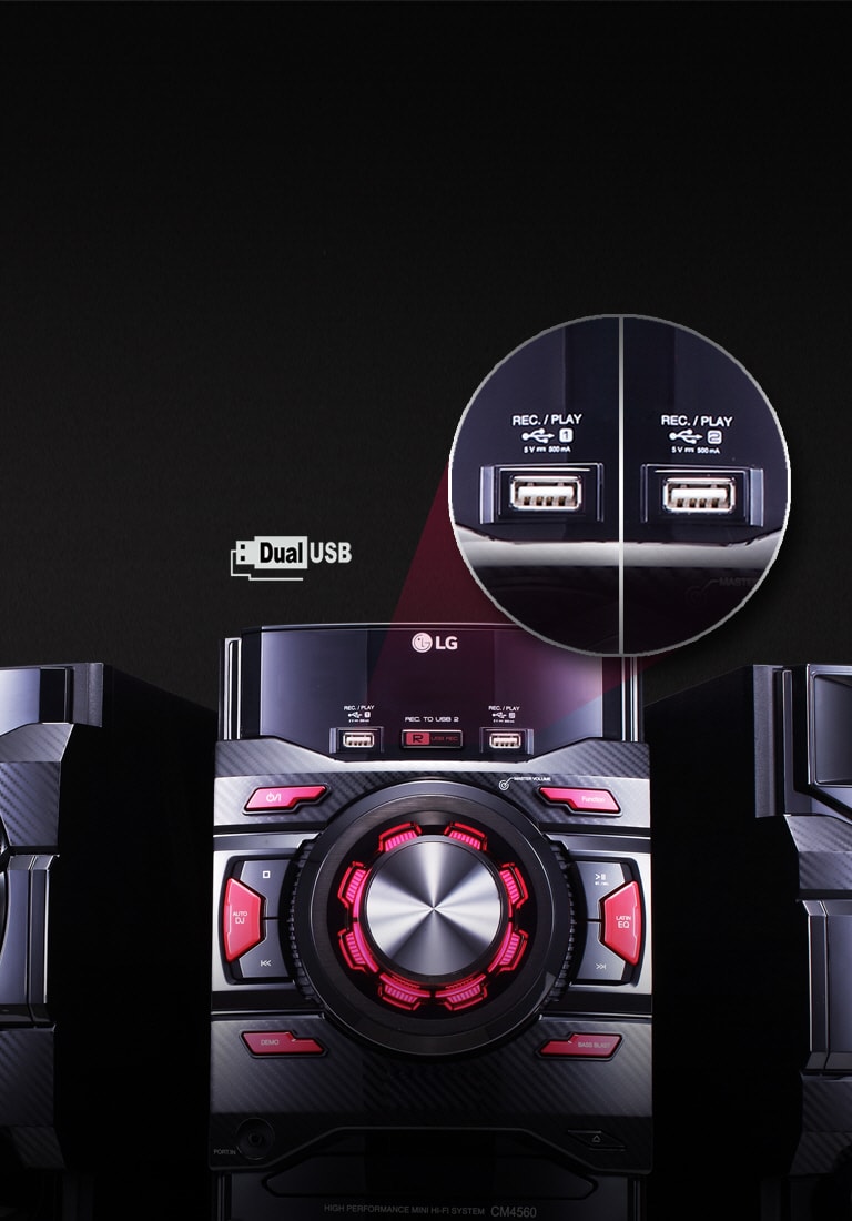 LG Minicomponente LG XBOOM CM4460 | LG Centroamérica y Caribe