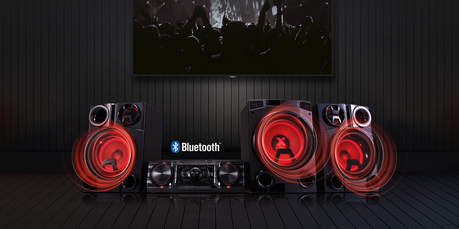 Minicomponente LG XBOOM CM8460 | LG Centroamérica y Caribe