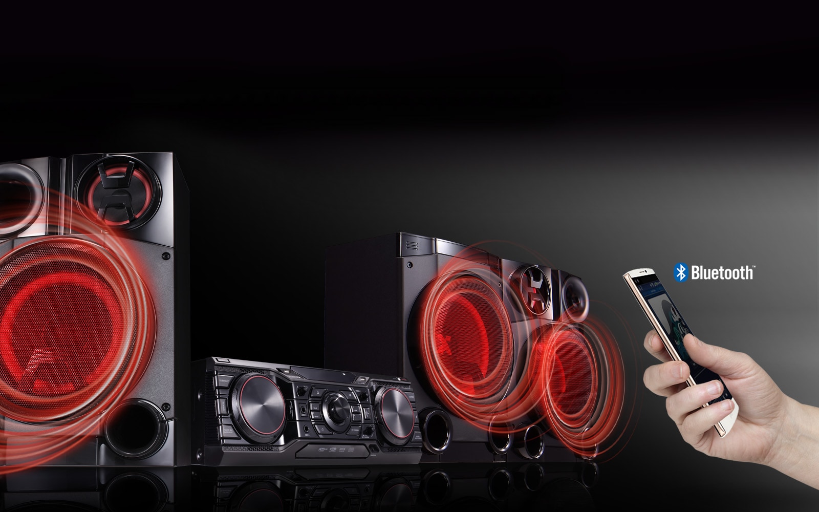 Minicomponente LG XBOOM CM8460 | LG Centroamérica y Caribe