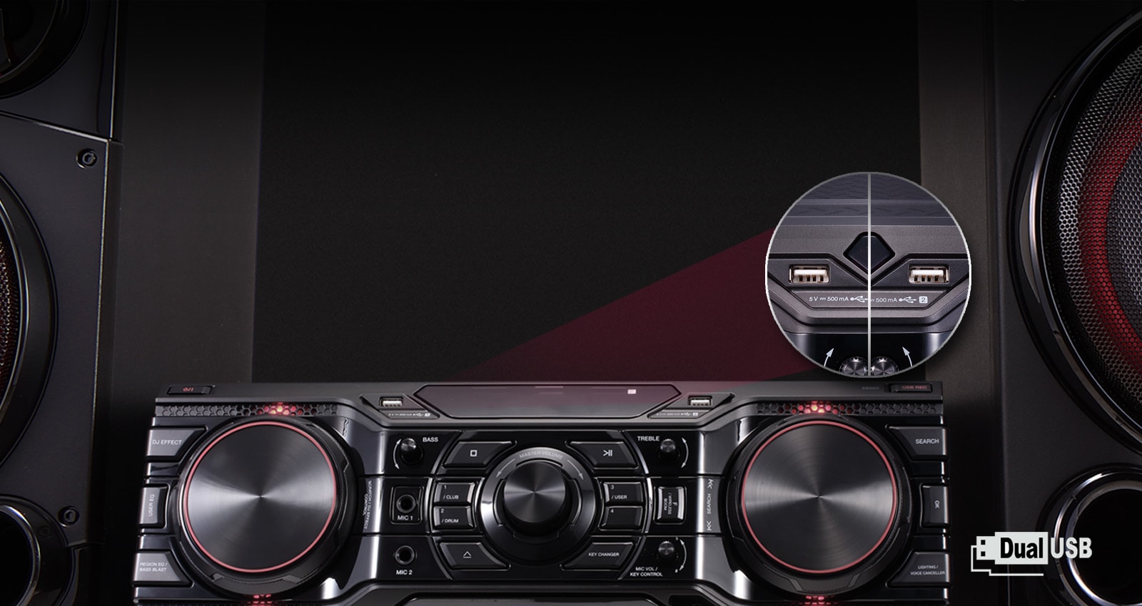 Minicomponente LG XBOOM CM8460 | LG Centroamérica y Caribe