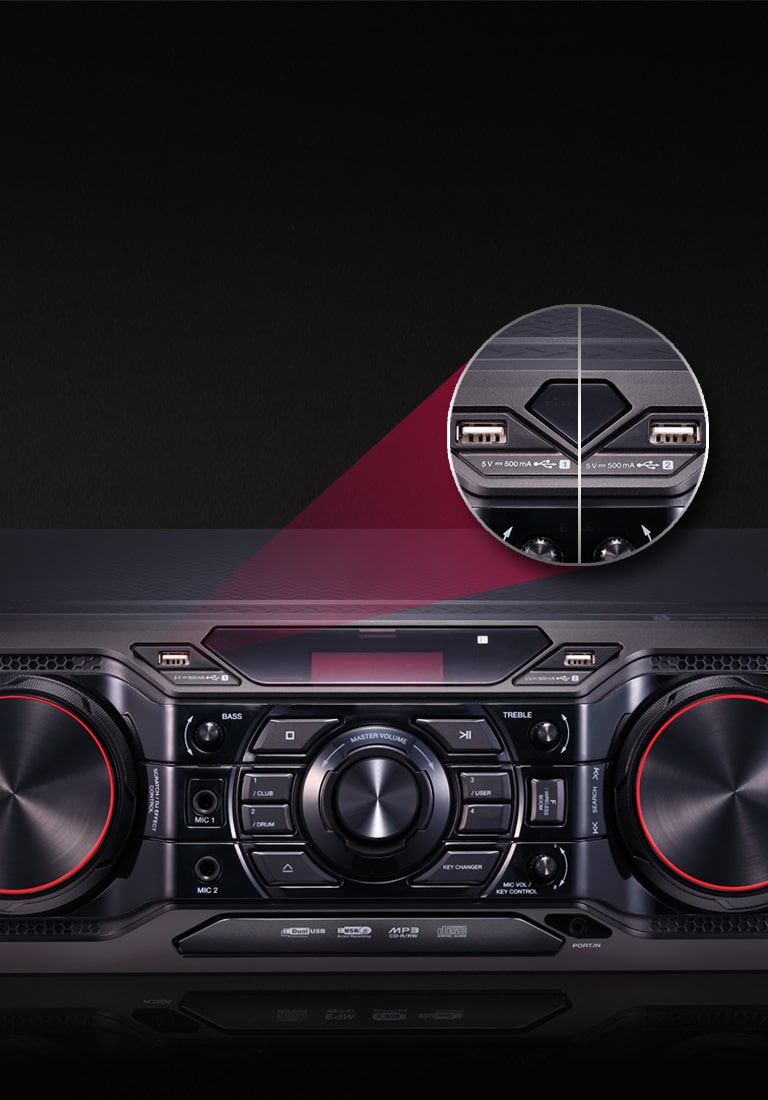 Minicomponente LG XBOOM CM8460 | LG Centroamérica y Caribe