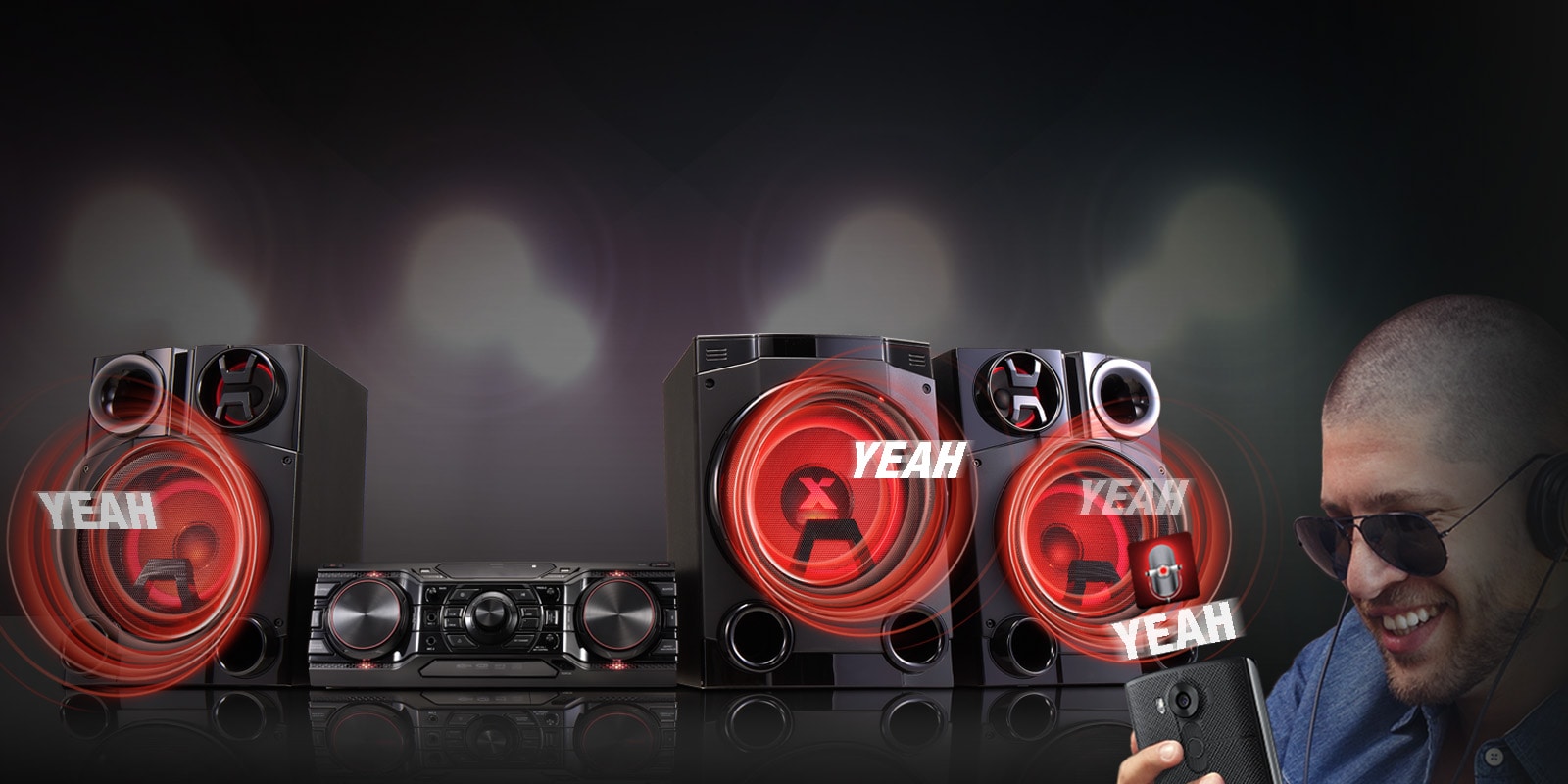 Minicomponente LG XBOOM CM8460 | LG Centroamérica y Caribe