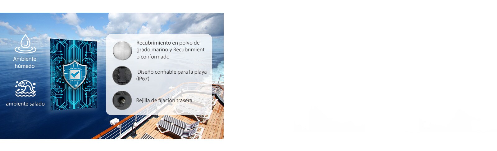 Pantalla LED para exterior ''Cruceros'' | LG Centroamérica y el Caribe