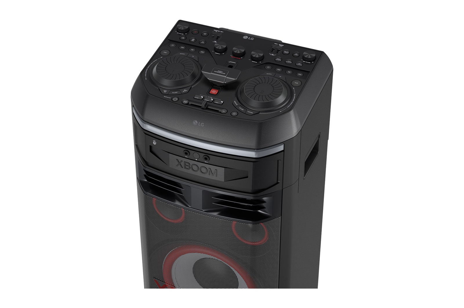 LG XBOOM OK99M | 2000W | Karaoke Star | Pro DJ Wheel | Iluminación | LG CAC