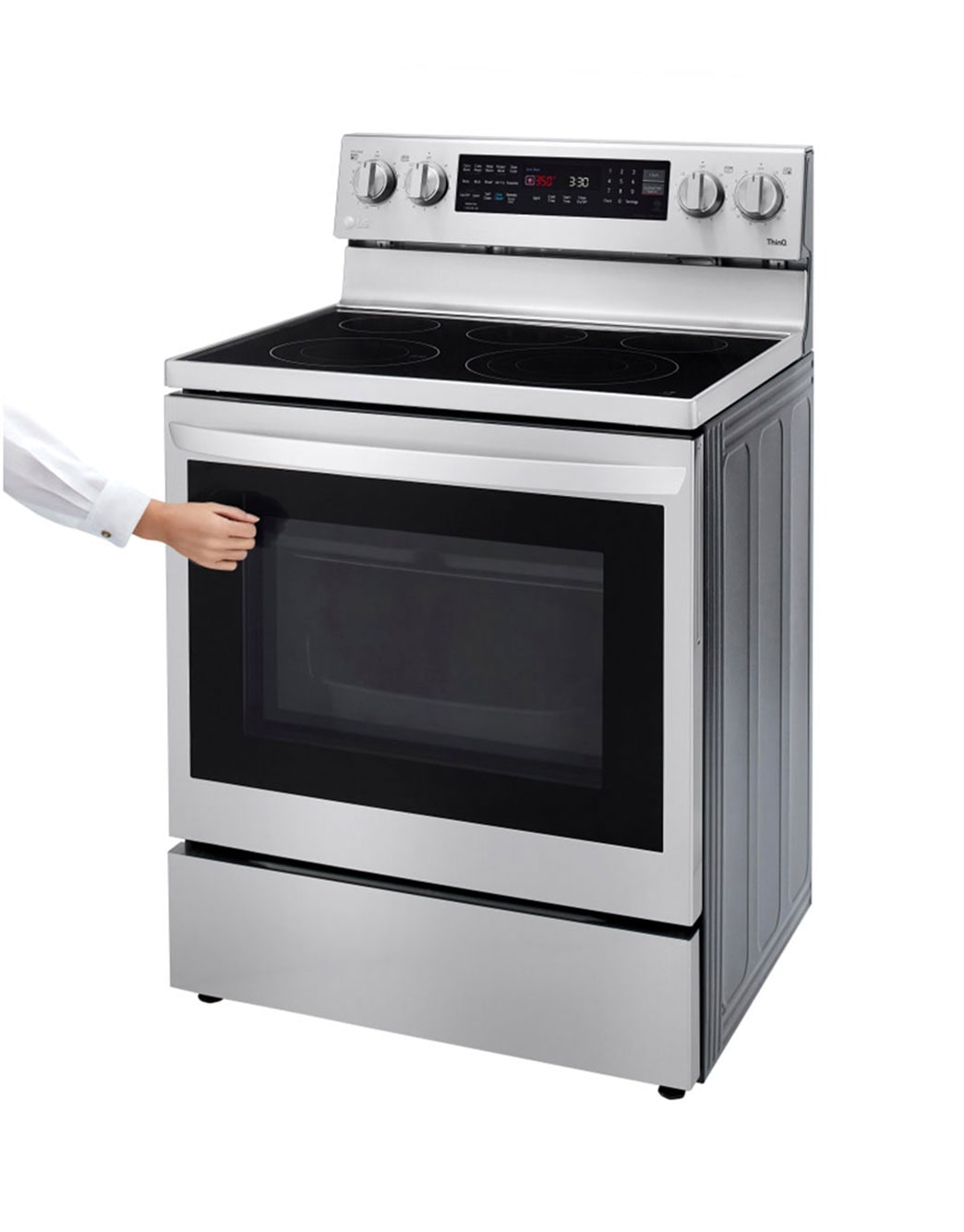 Estufa eléctrica 6.3pᶟ LREL6325F InstaView™ | LG CAC