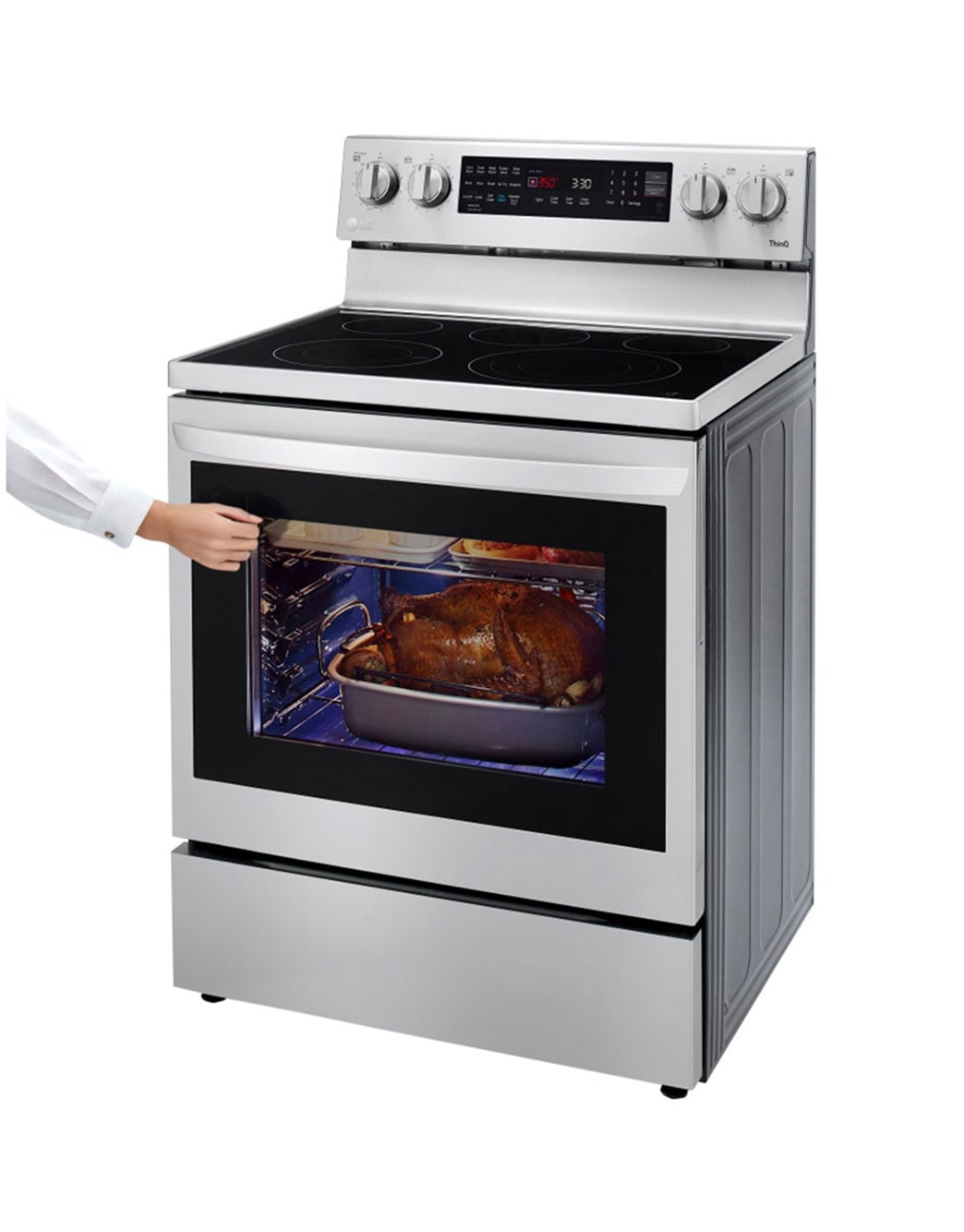 Estufa eléctrica 6.3pᶟ LREL6325F InstaView™ | LG CAC